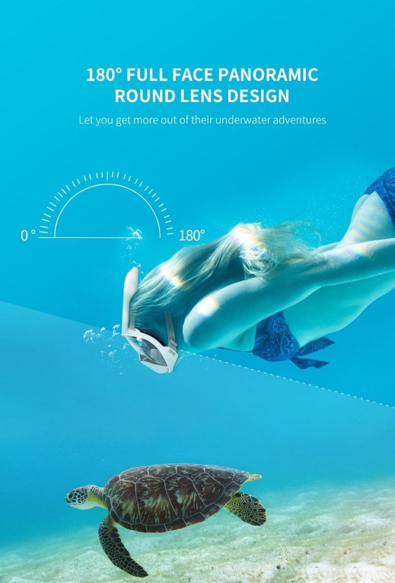 DiveClear Scuba Mask - Explore the Depths with Clarity — Flamin' Fitness